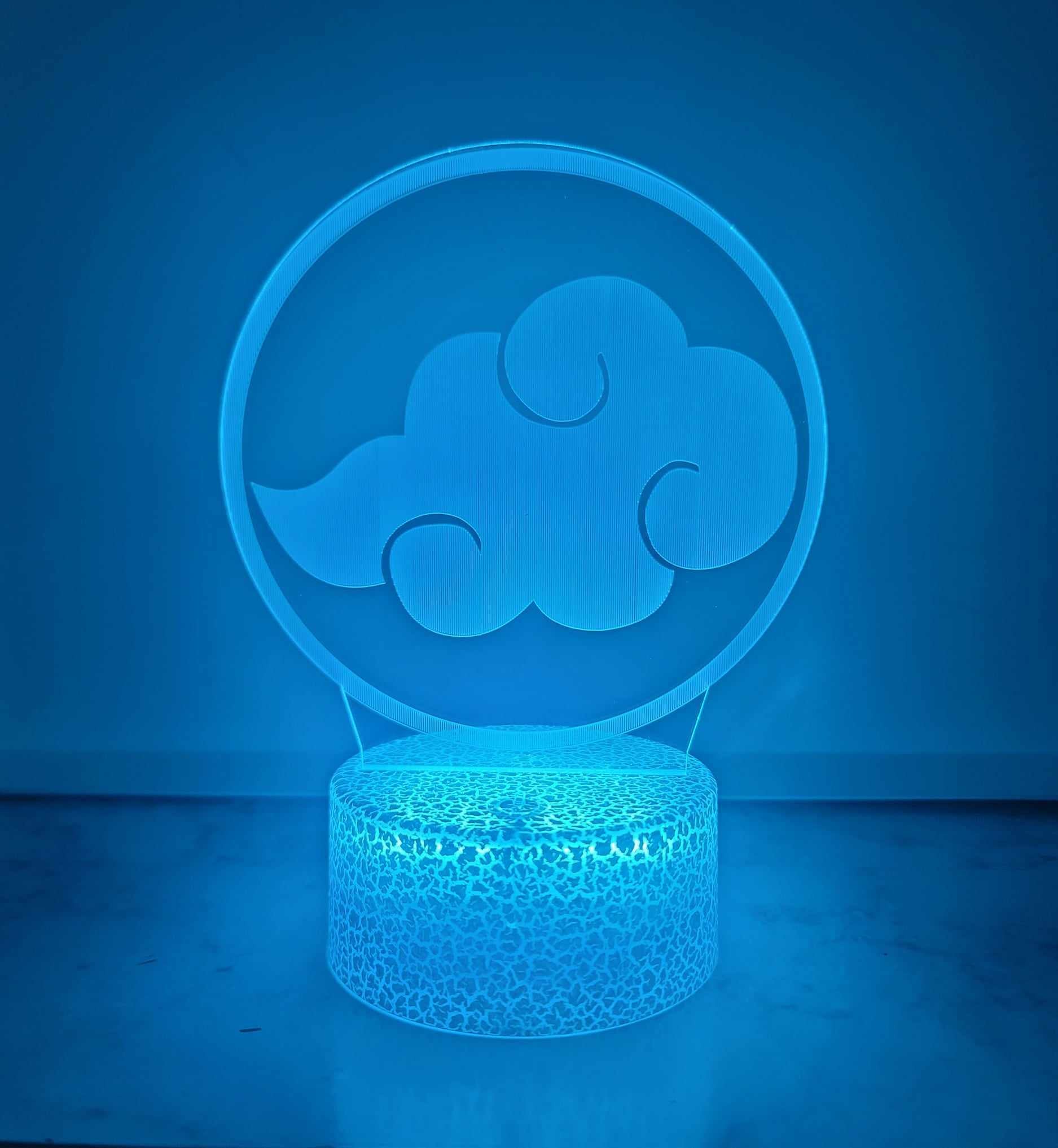 Akatsuki 3D LED Lamp | Jackie's Uniquely U Boutique, LLC