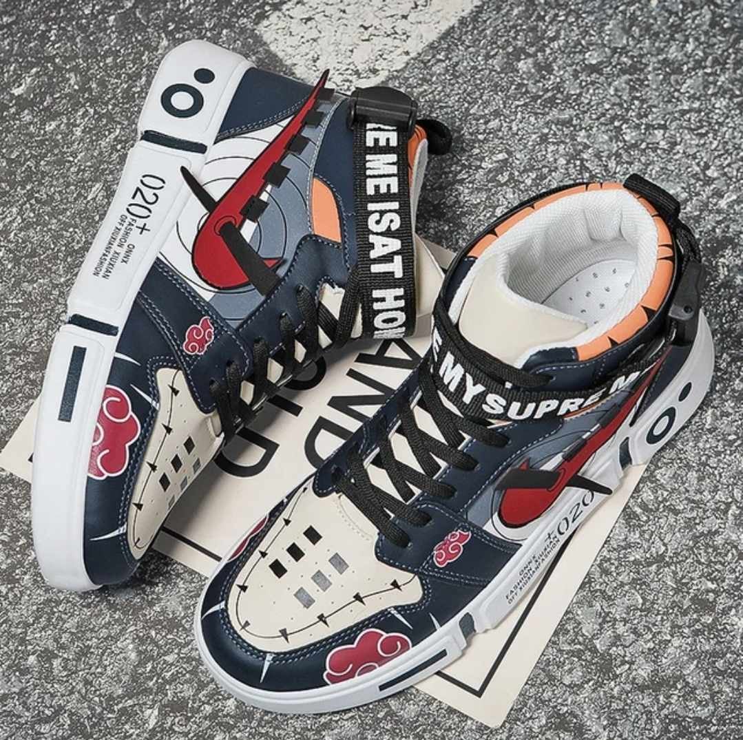 Naruto "Six Paths" Shoes | Jackie's Uniquely U Boutique, LLC