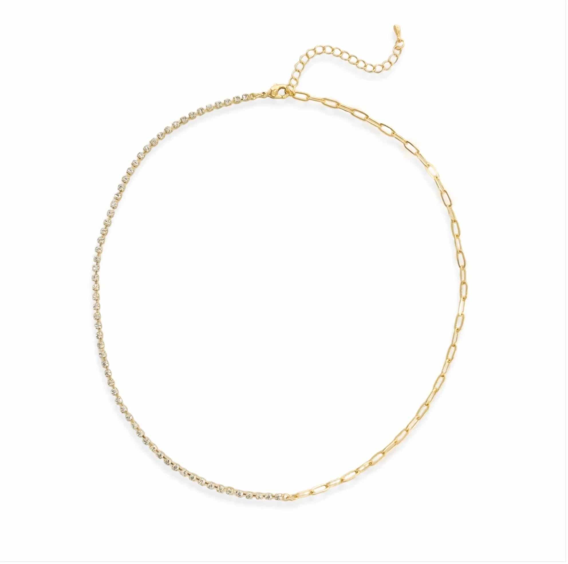 Half And Half Necklace | Jackie's Uniquely U Boutique, LLC